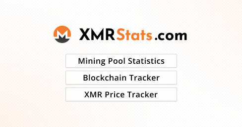 XMRStats – Monero Mining Pool, Blockchain & Price Tracker